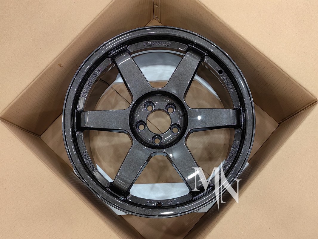 Volk Racing TE37 SL Koła Czarne Edition III 4x100 5x120 18 19 20 Inch ...